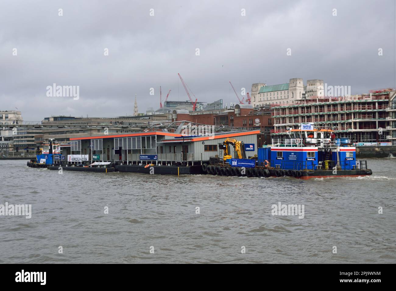 Delivery of new tower lifeboat station hi-res stock photography and ...