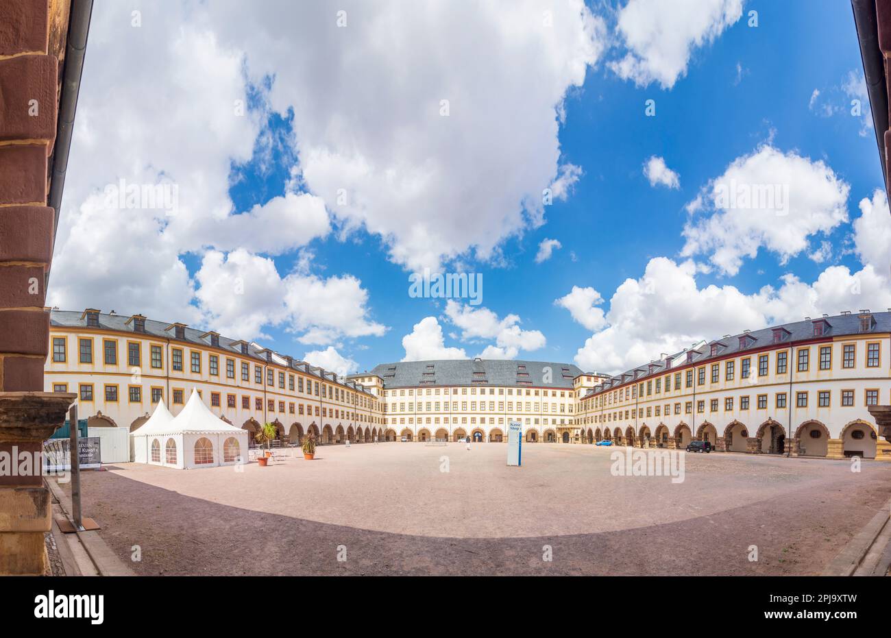 Gotha: Schloss Friedenstein Castle in , Thüringen, Thuringia, Germany ...
