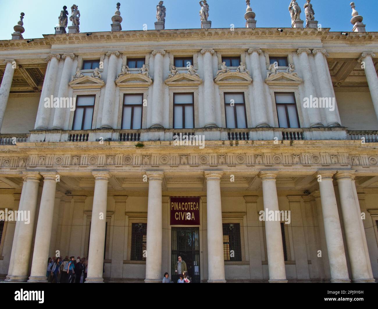 Palazzo Chiericati, Piazza Matteotti, Vicenza.Italy. Palladio, 1551 ...