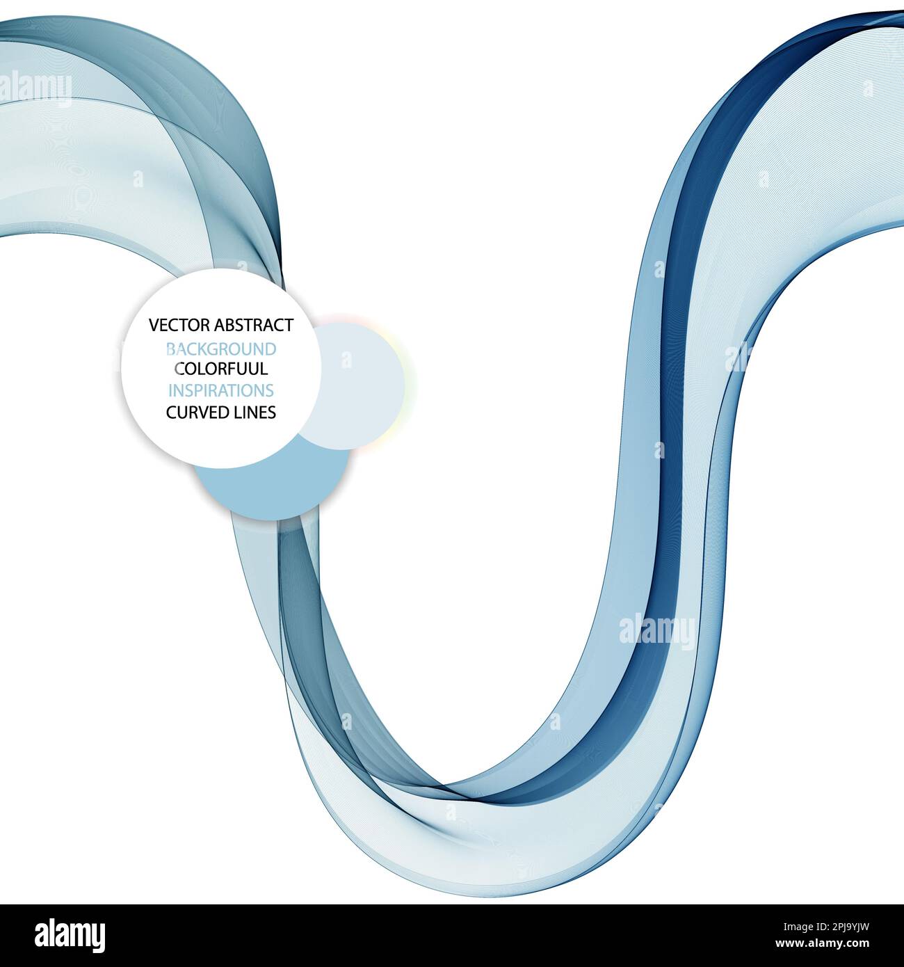 Wave pattern. Presentation template. Blue wave Stock Photo - Alamy