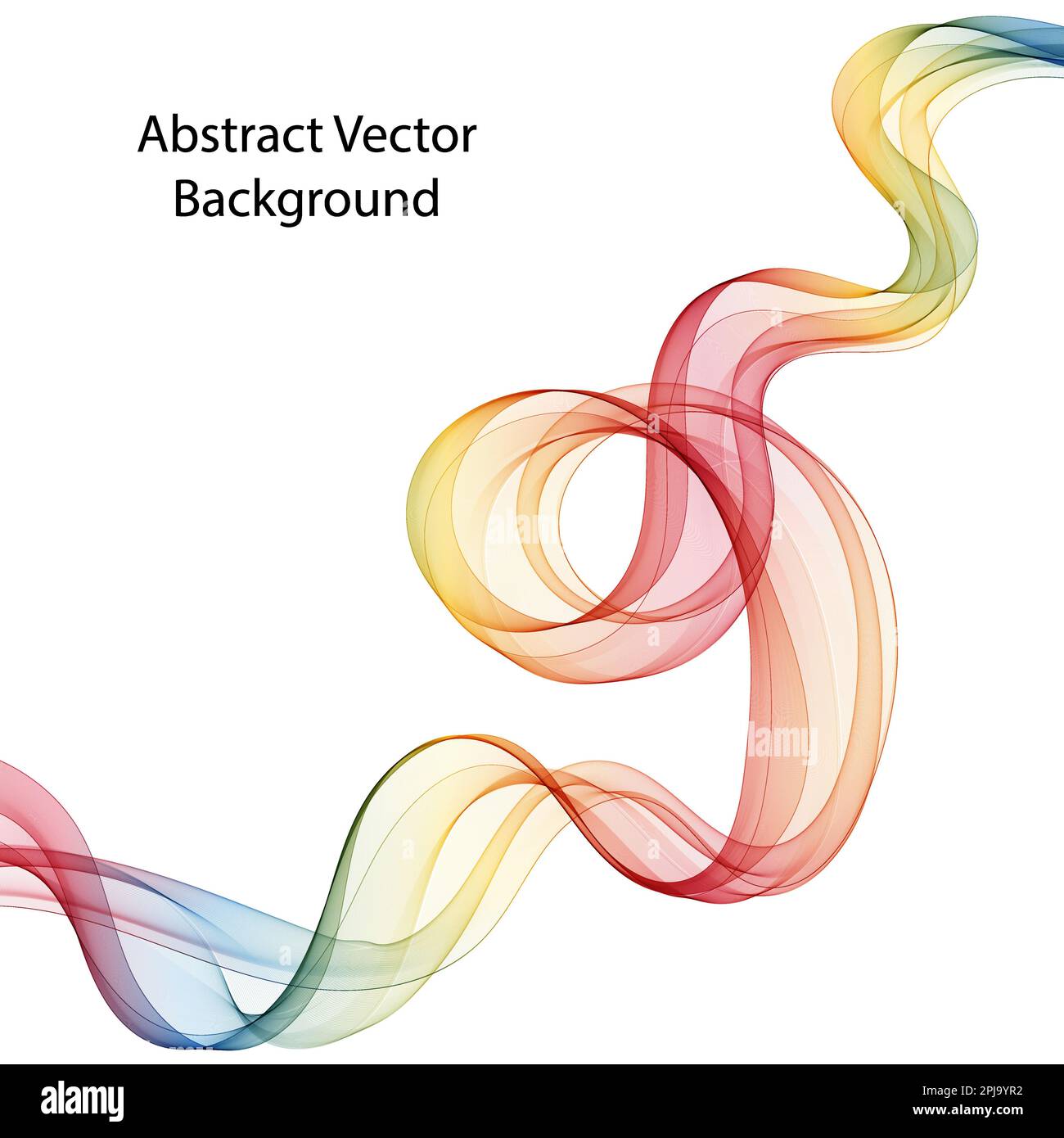 Bright color wave with shadow. Wave pattern. Element for design Stock ...