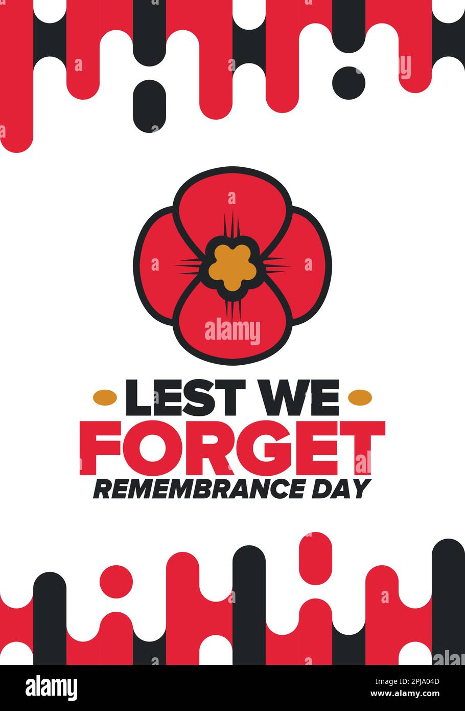 Remembrance Day. Lest we Forget. Remembrance poppy. Memorial day to ...