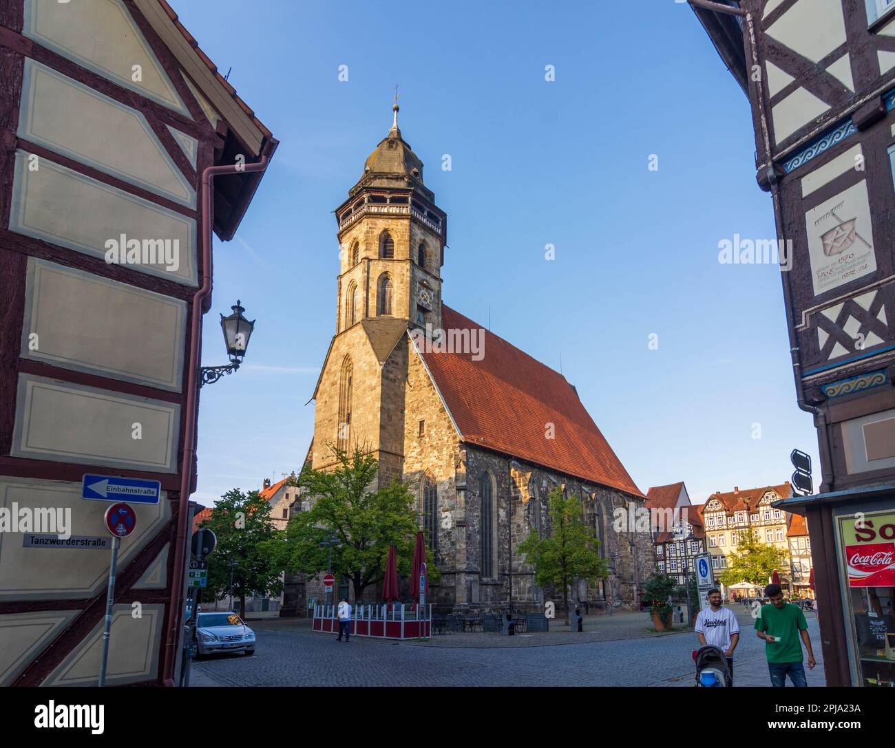 Old town with blasius church hi-res stock photography and images - Alamy