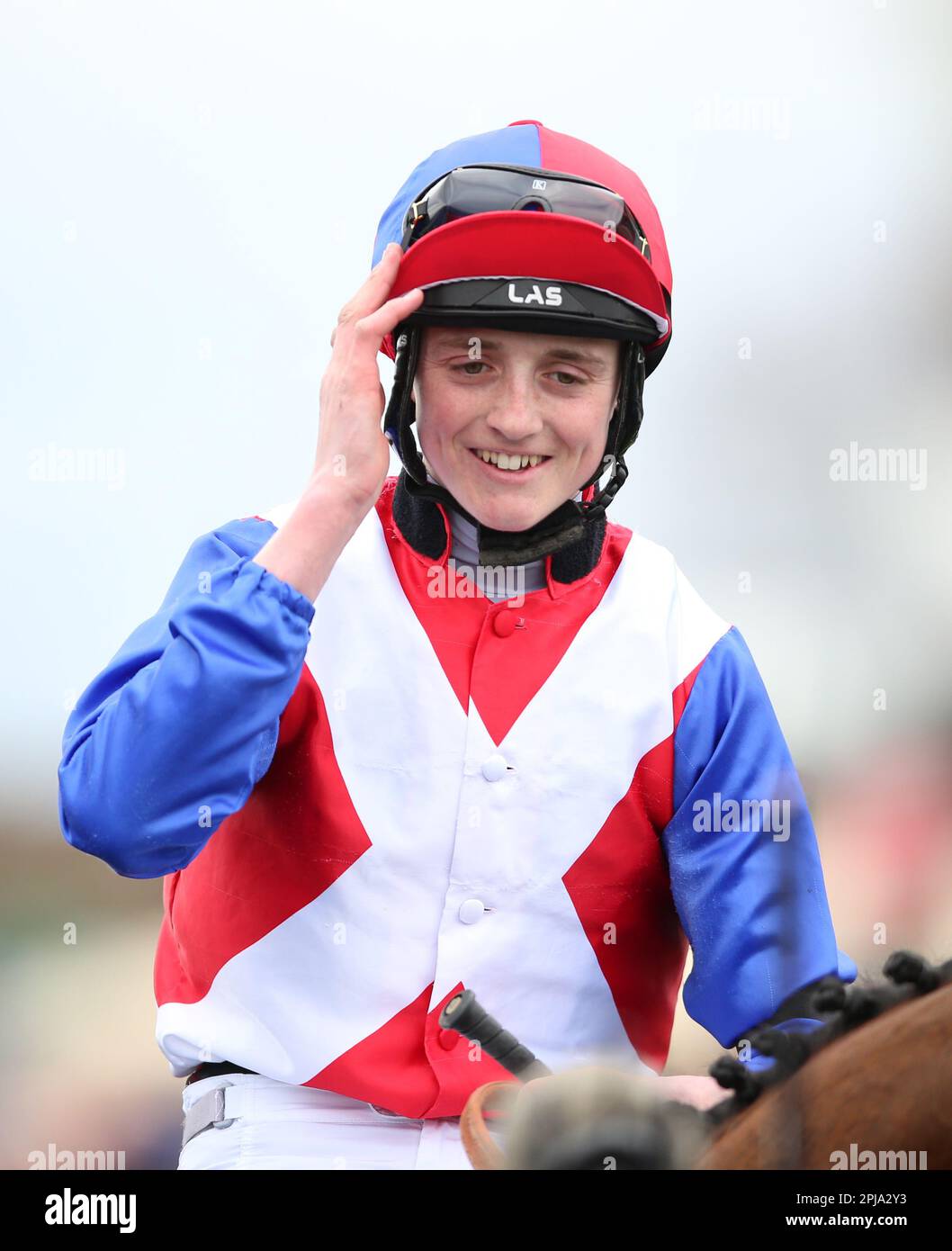 Jockey Jonny Peate after ridding Harswell Duke to victory in the ...