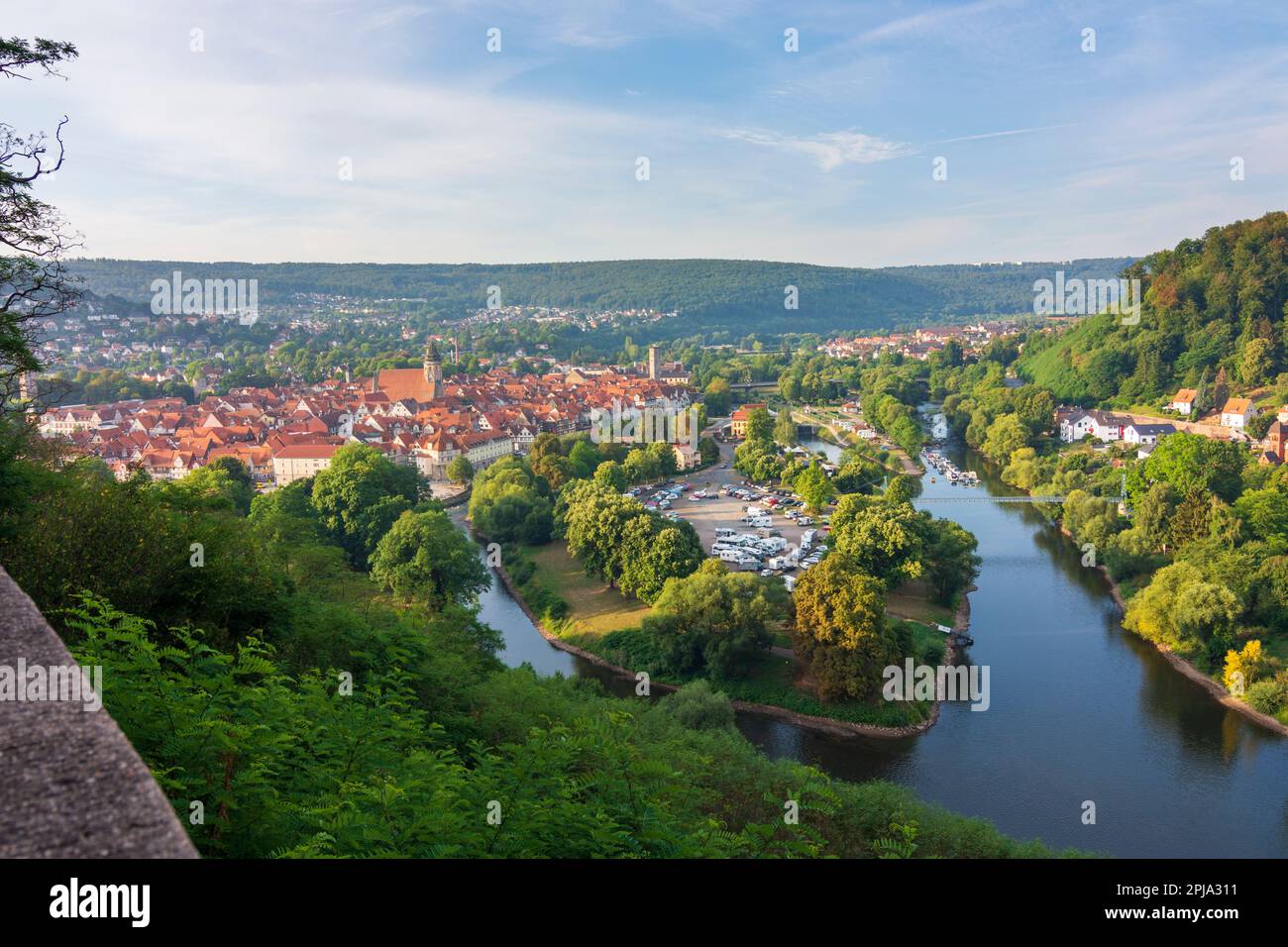 Werra fulda hi-res stock photography and images - Alamy