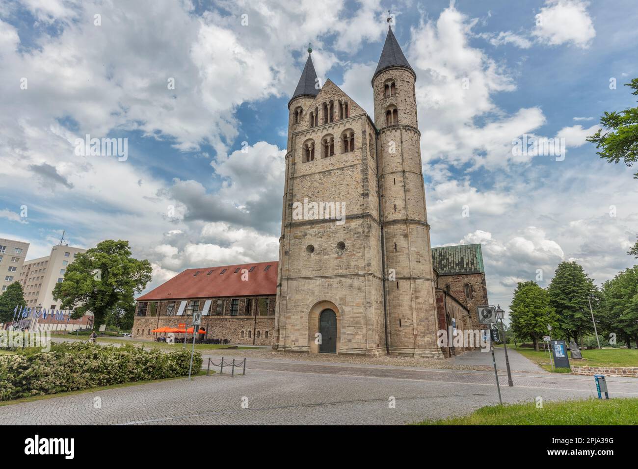 Klosterkirche and (left) Art Museum - Kunstmuseum in medieval convent ...