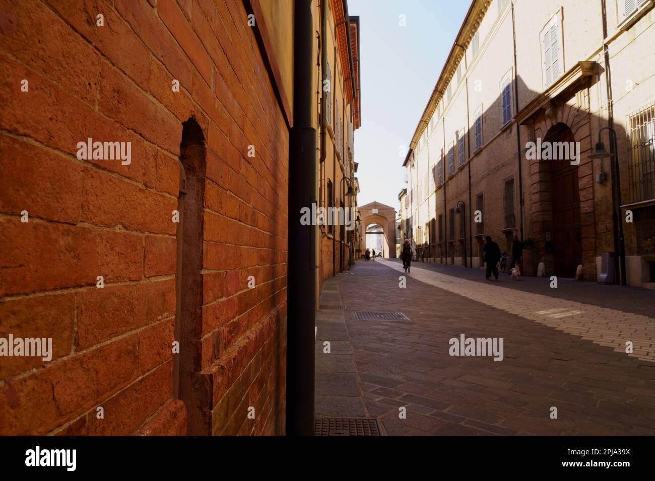 via Mazzini, Ravenna Stock Photo - Alamy