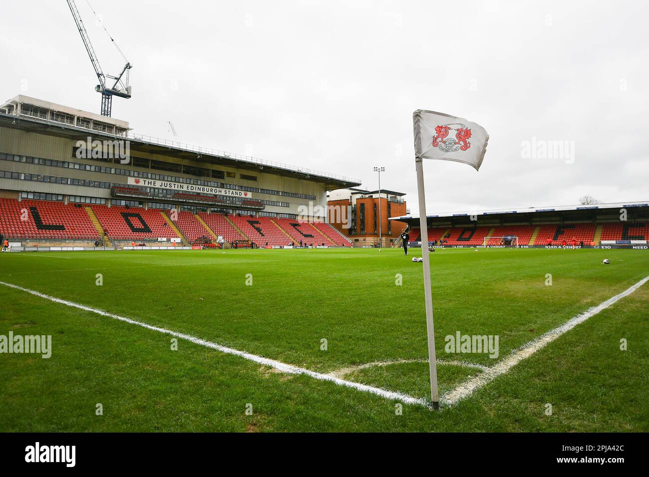 Leyton orient corner flag hi-res stock photography and images - Alamy