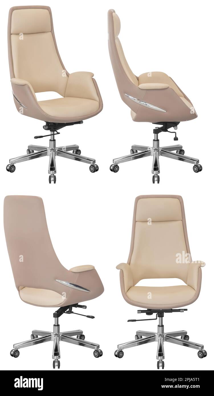 Office computer chair. Isolated from the background. View from ...