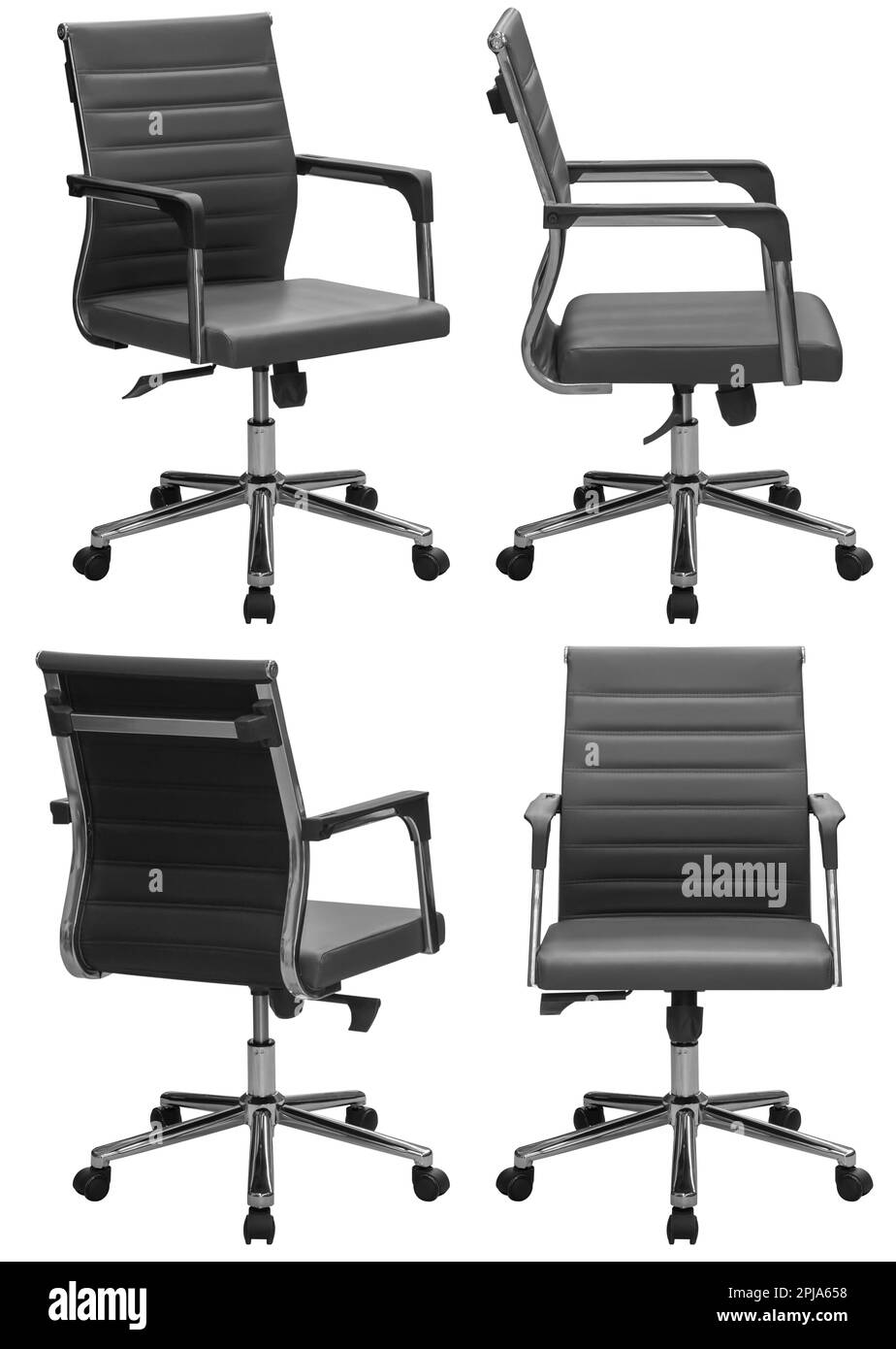 Office computer chair. Isolated from the background. View from ...