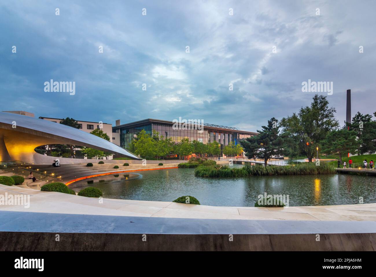 Wolfsburg: Autostadt visitor attraction adjacent to the Volkswagen ...