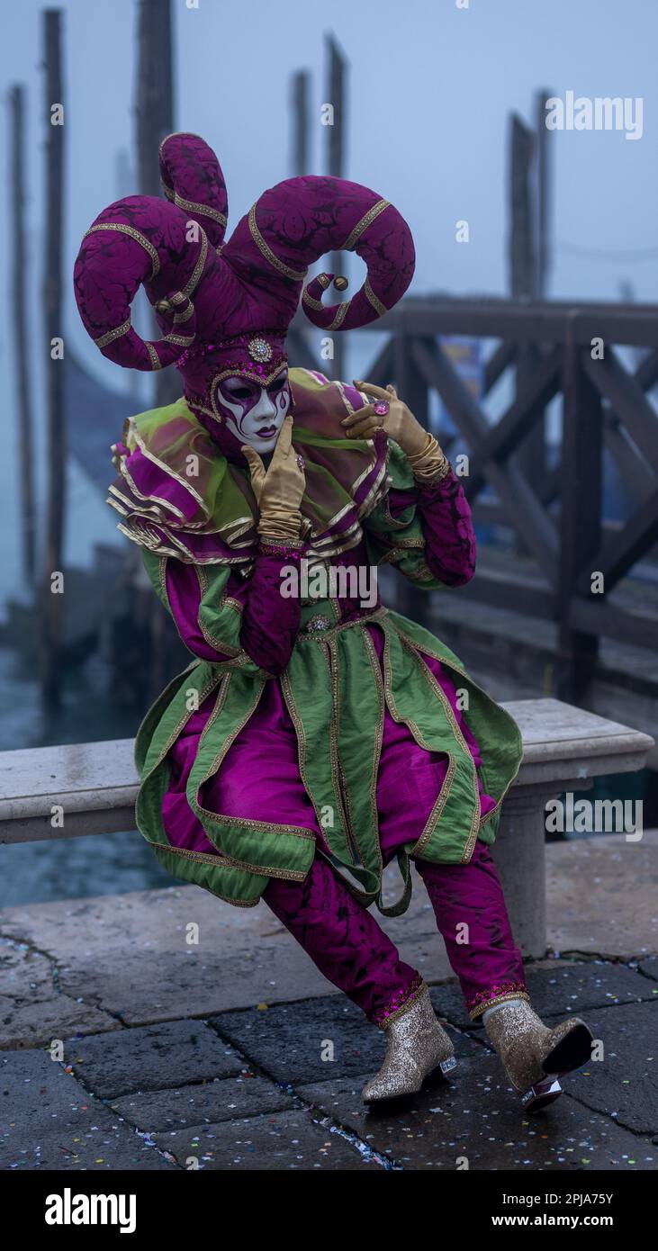 Pure emotions - the Carnival of Venice Stock Photo - Alamy