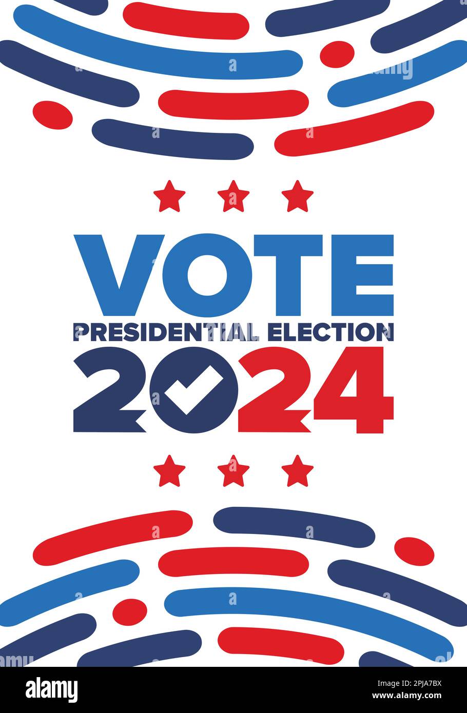 Presidential Election 2024 in United States. Vote day, November 5. US ...