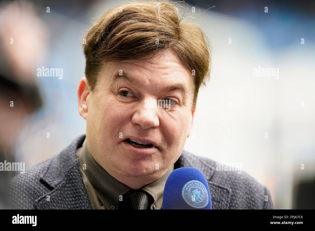 Manchester, UK. 1st Apr, 2023. Hollywood actor Mike Myers before the ...