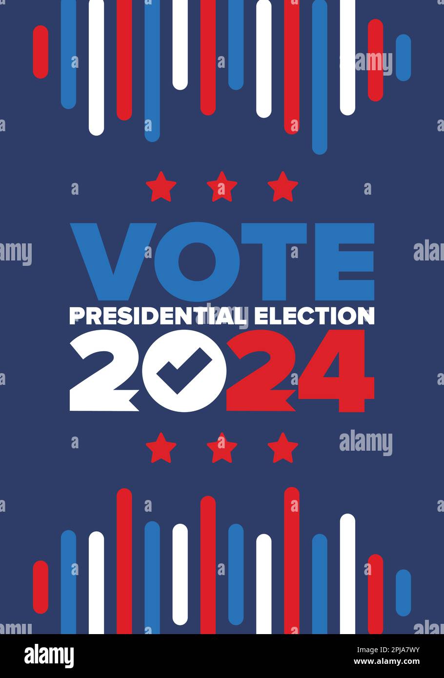 Presidential Election 2024 in United States. Vote day, November 5. US ...