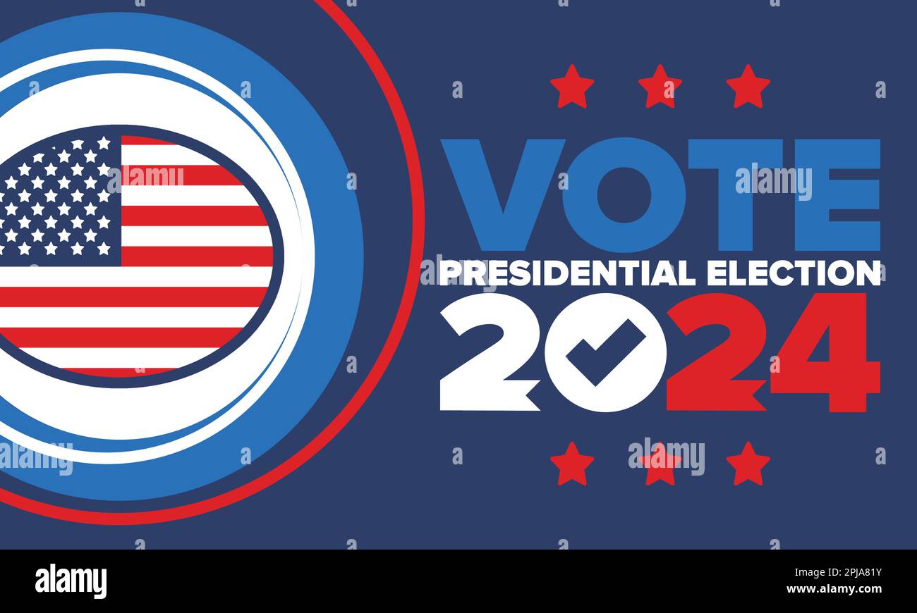 Presidential Election 2024 in United States. Vote day, November 5. US ...