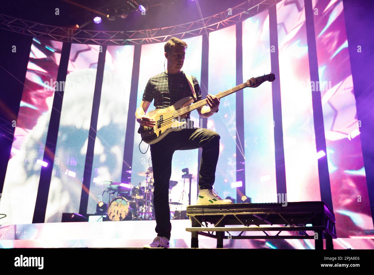 Don Broco live at First Direct Arena Leeds Uk, 23rd March 2023 Stock ...