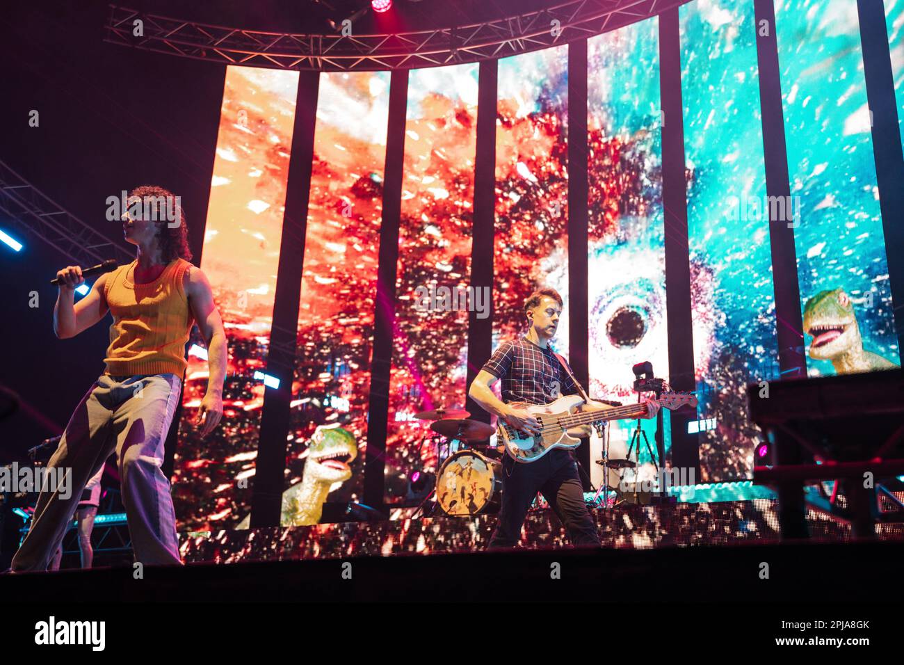 Don Broco live at First Direct Arena Leeds Uk, 23rd March 2023 Stock ...