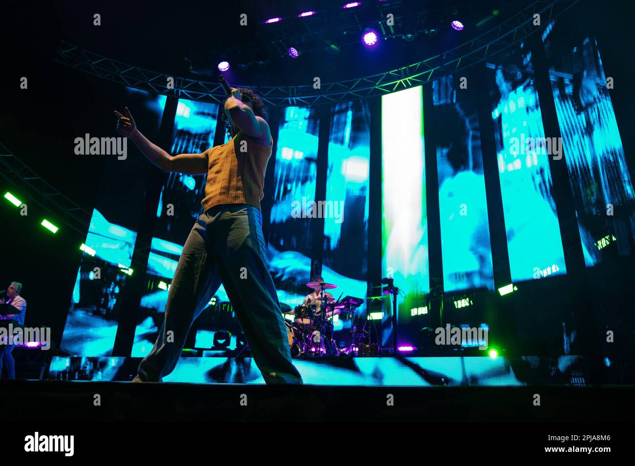 Don Broco live at First Direct Arena Leeds Uk, 23rd March 2023 Stock ...