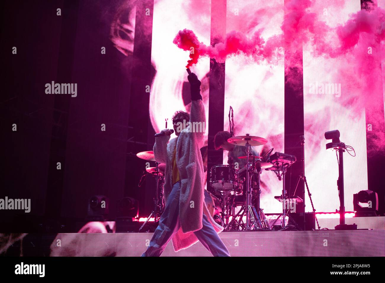 Don Broco live at First Direct Arena Leeds Uk, 23rd March 2023 Stock ...