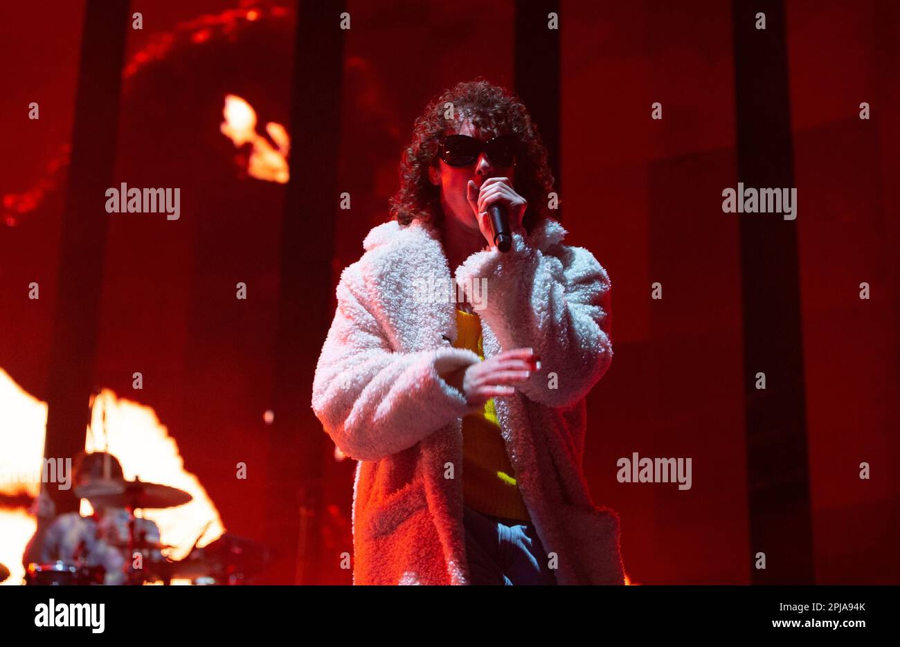 Don Broco live at First Direct Arena Leeds Uk, 23rd March 2023 Stock ...