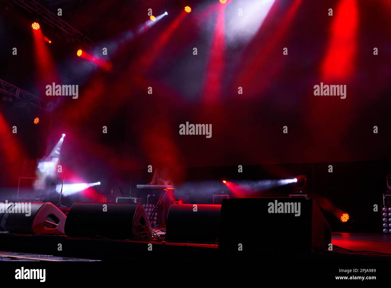 Projector light silhouette hi-res stock photography and images - Alamy