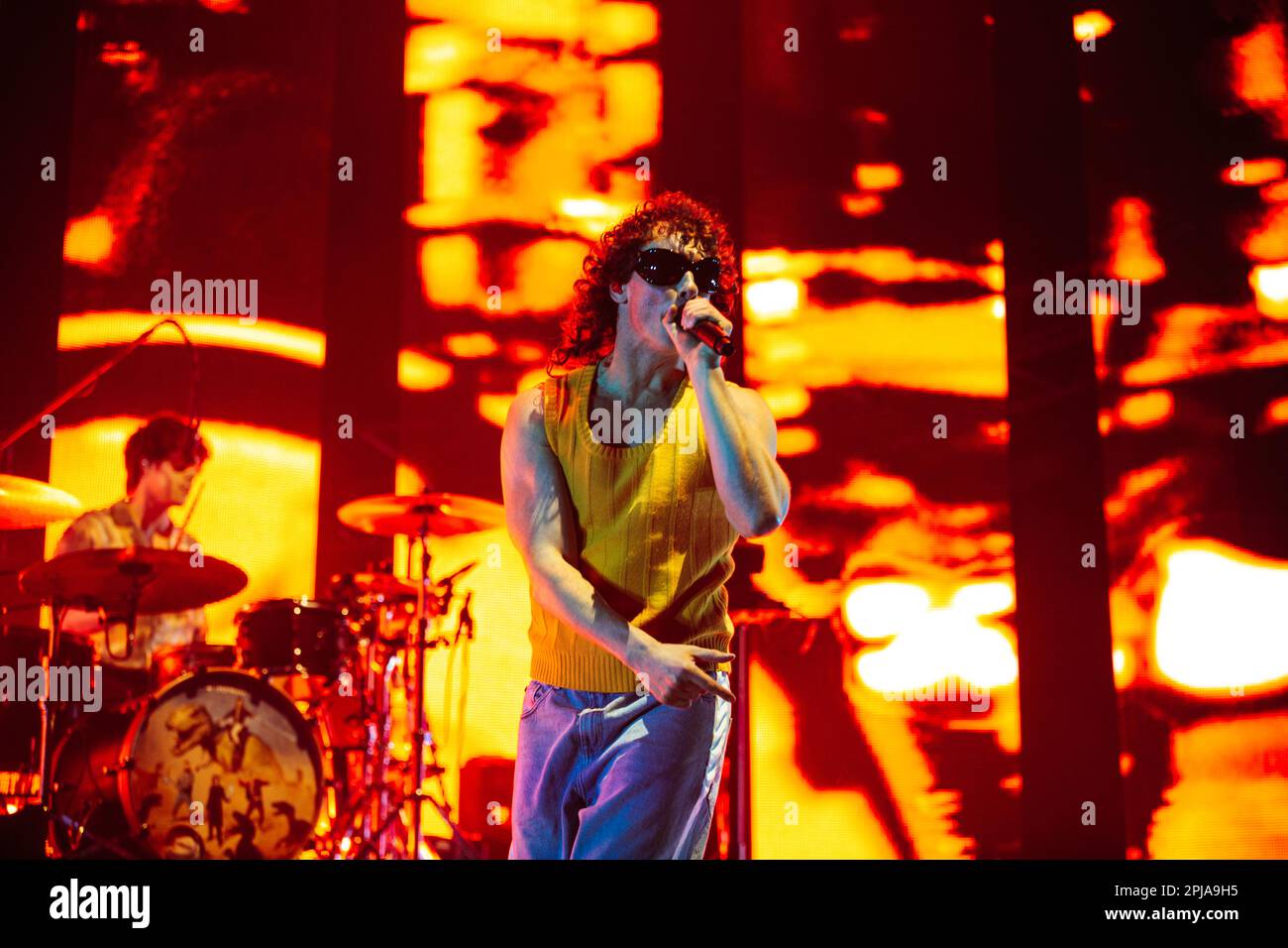 Don Broco live at First Direct Arena Leeds Uk, 23rd March 2023 Stock ...