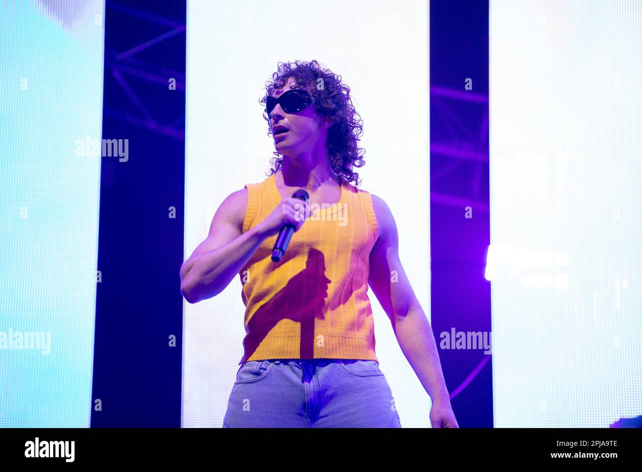 Don Broco live at First Direct Arena Leeds Uk, 23rd March 2023 Stock ...