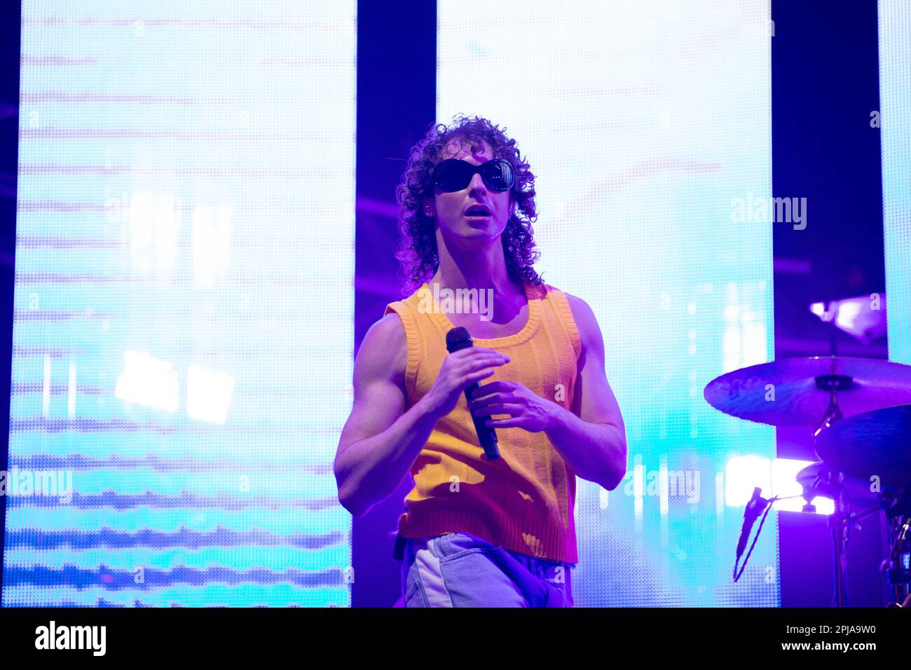 Don Broco live at First Direct Arena Leeds Uk, 23rd March 2023 Stock ...