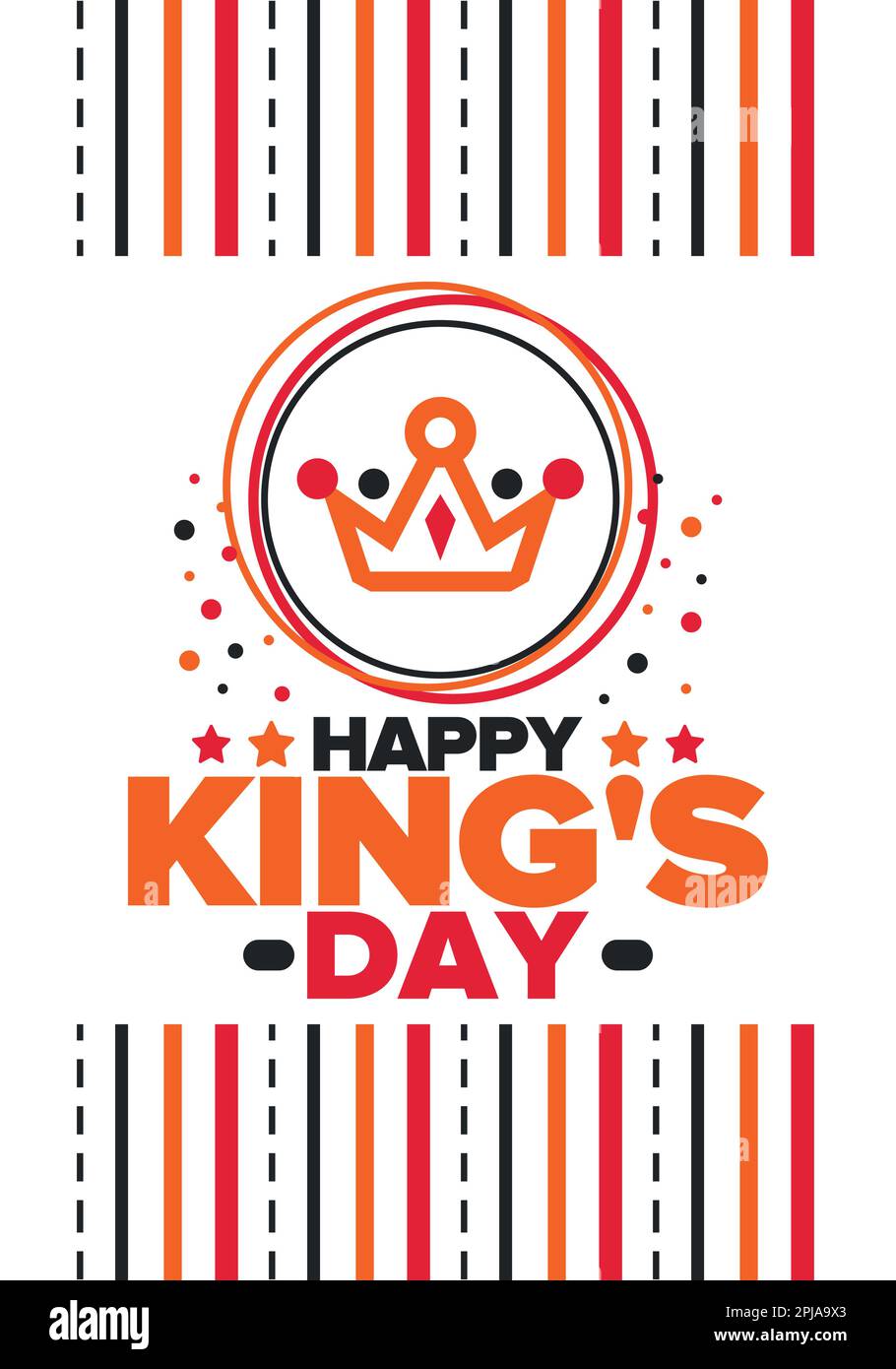 Holland birthday crown day Cut Out Stock Images & Pictures - Alamy
