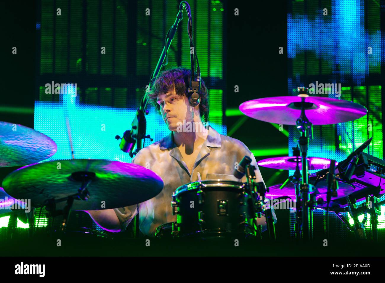Don Broco live at First Direct Arena Leeds Uk, 23rd March 2023 Stock ...