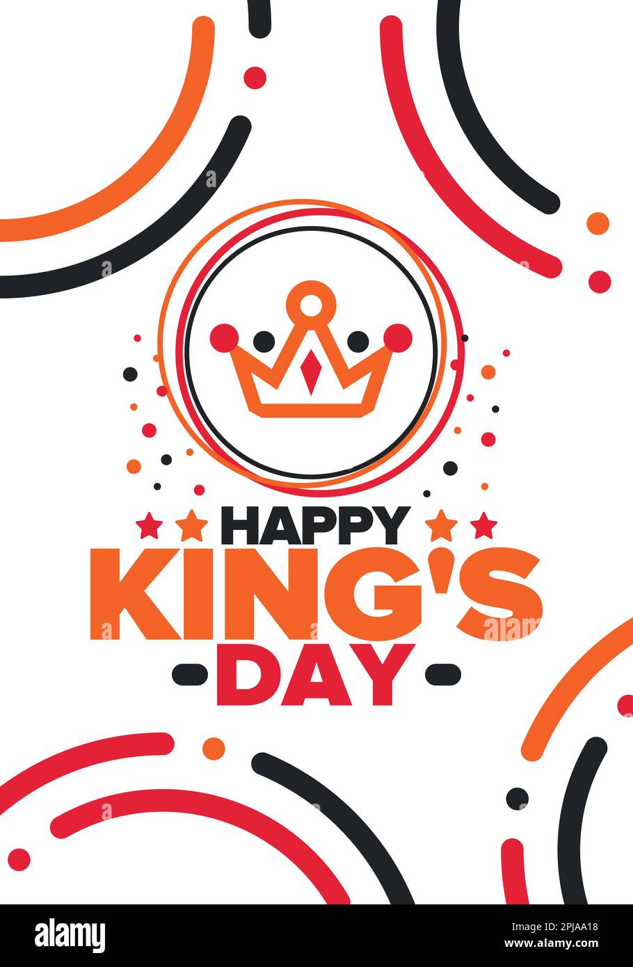 Holland birthday crown day Cut Out Stock Images & Pictures - Alamy