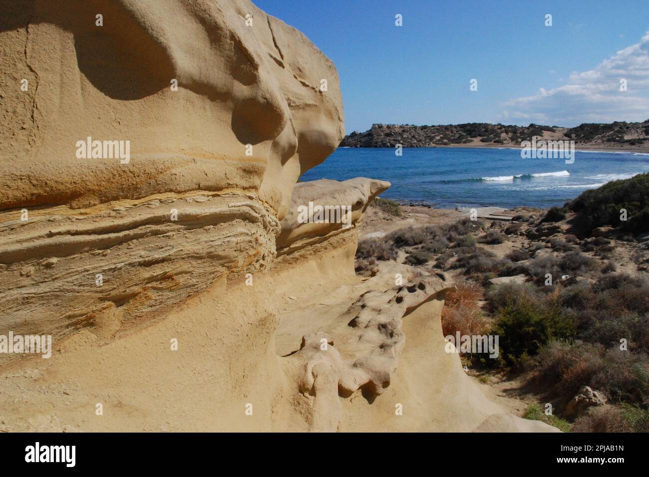 Bizarre rock shapes north cyprus hi-res stock photography and images ...