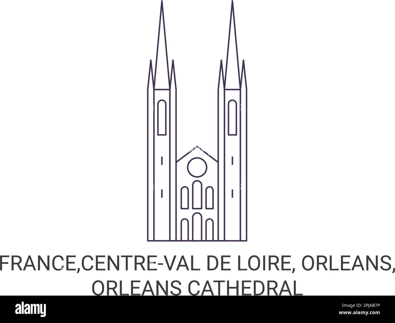 France,Centreval De Loire, Orl, Ans,Orlans Cathedral travel landmark ...