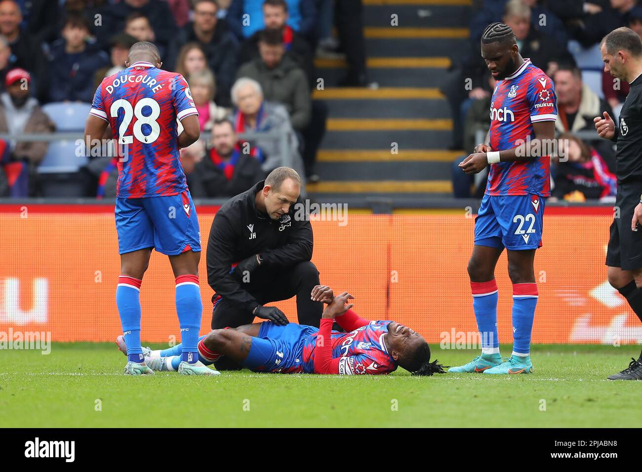Selhurst Park, Selhurst, London, UK. 1st Apr, 2023. Premier League ...