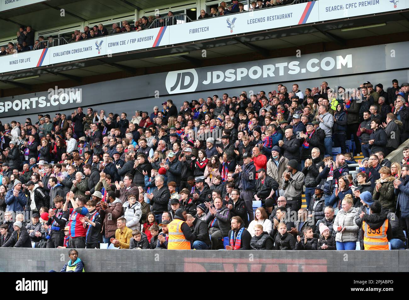 Selhurst Park, Selhurst, London, UK. 1st Apr, 2023. Premier League ...
