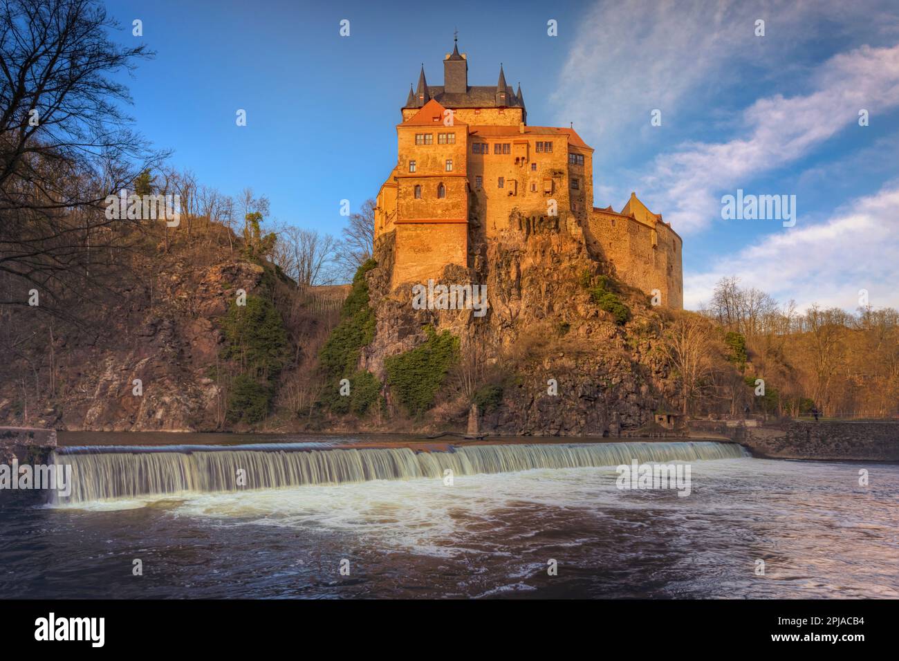 Kriebstein Castle, Kriebethal, Saxony, Germany Stock Photo - Alamy