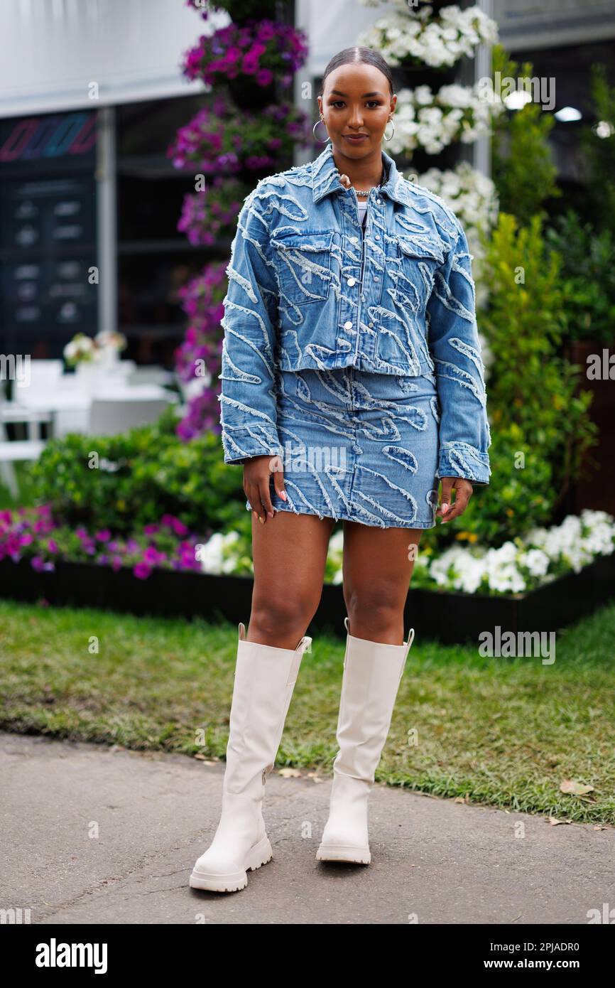 Albert Park, 1 April 2023 Naomi Schiff in the paddock at the 2023 ...
