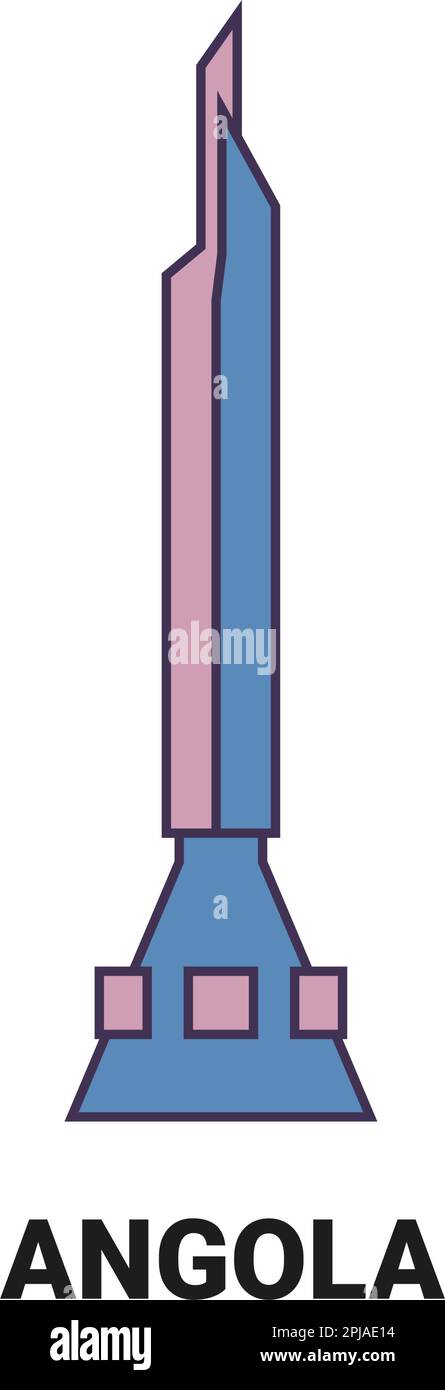 Angola travel landmark vector illustration Stock Vector Image & Art - Alamy