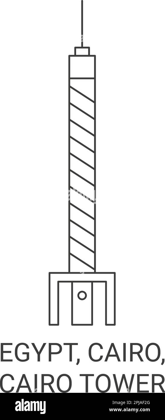 Cairo Tower Vector