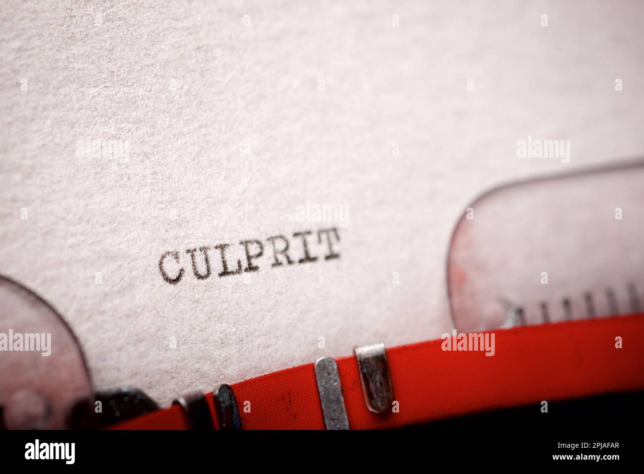 Culprit word hi-res stock photography and images - Alamy
