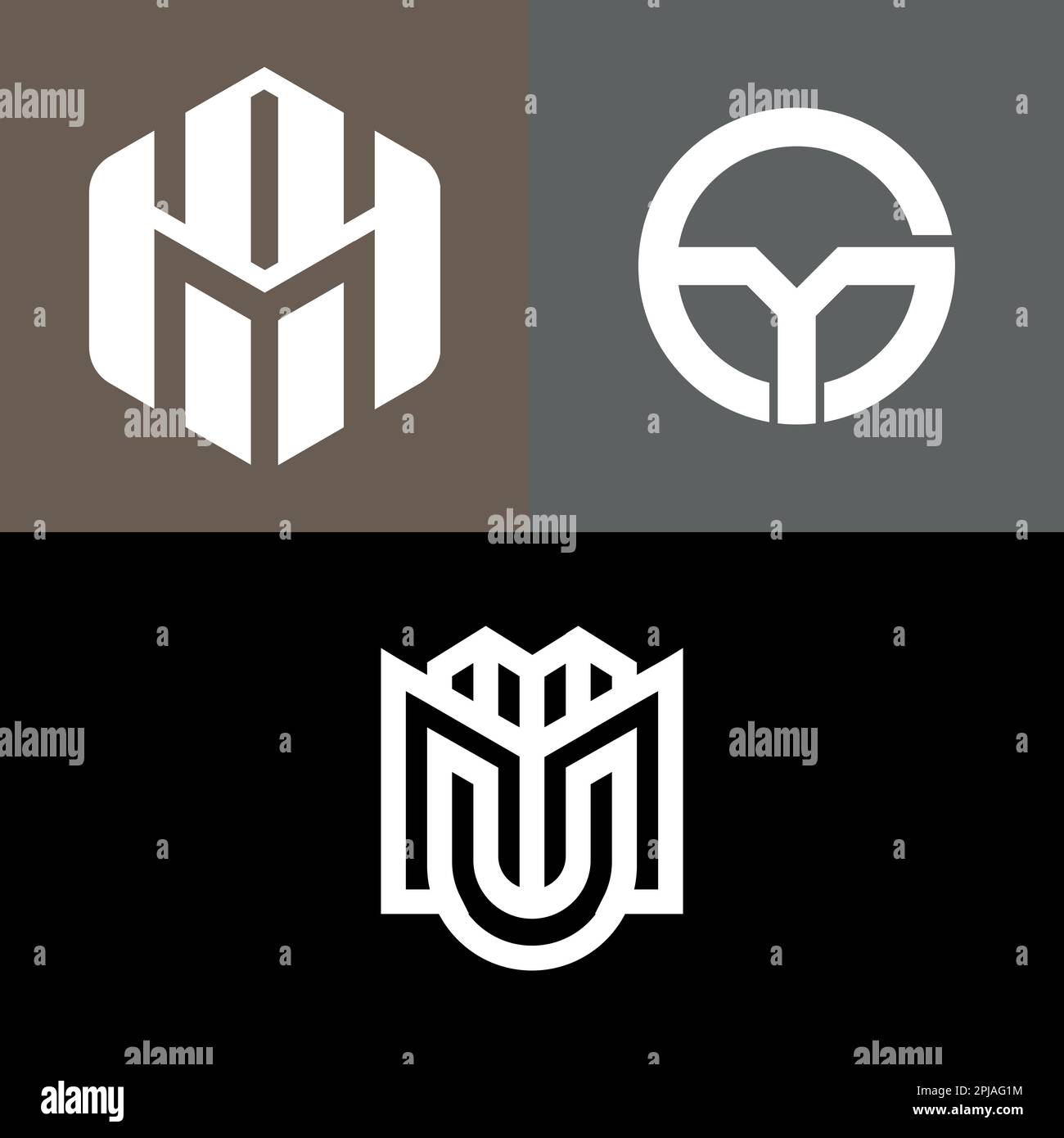 Letter logo, abstract logo, monogram logo, simple logo, modern logo and ...