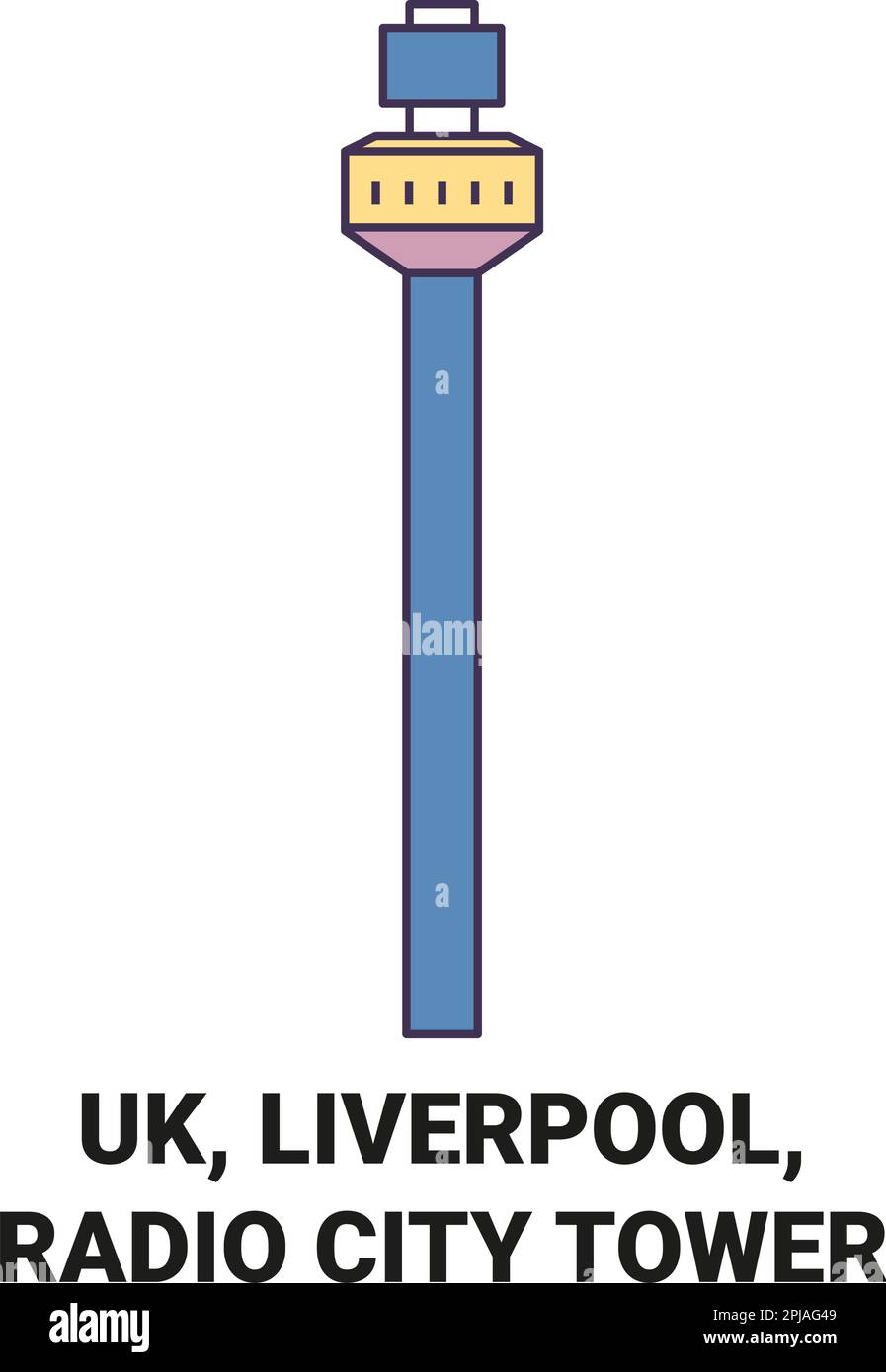 Aerial view city liverpool Cut Out Stock Images & Pictures - Alamy