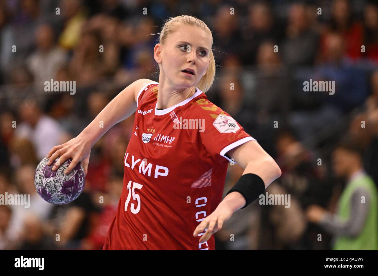 Stuttgart, Germany. 01st Apr, 2023. Handball, Women: DHB Cup, TuS ...