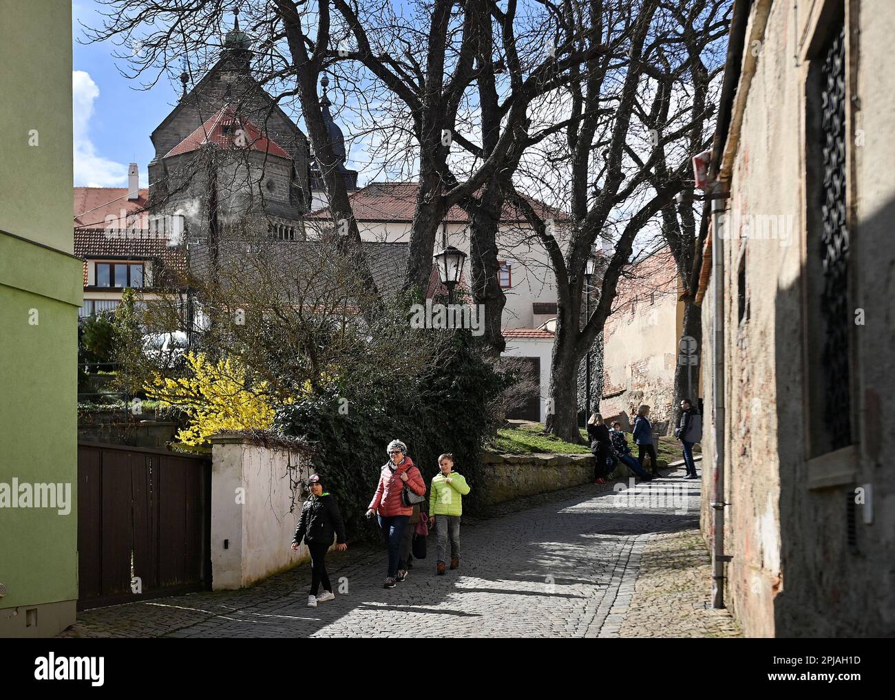 Trebic, Czech Republic. 01st Apr, 2023. Opening of the main tourist ...