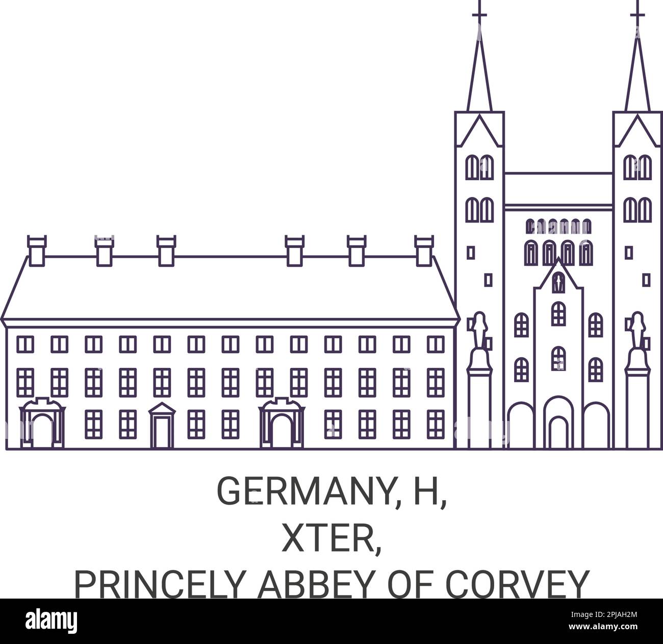 Princely abbey of corvey hi-res stock photography and images - Alamy
