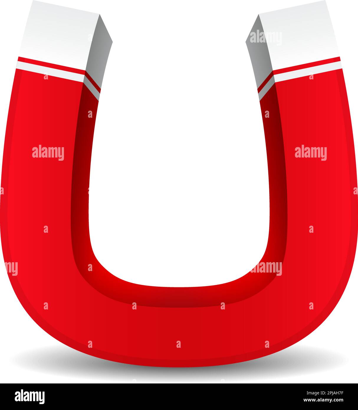 Magnet on white background, vector eps10 illustration Stock Vector ...