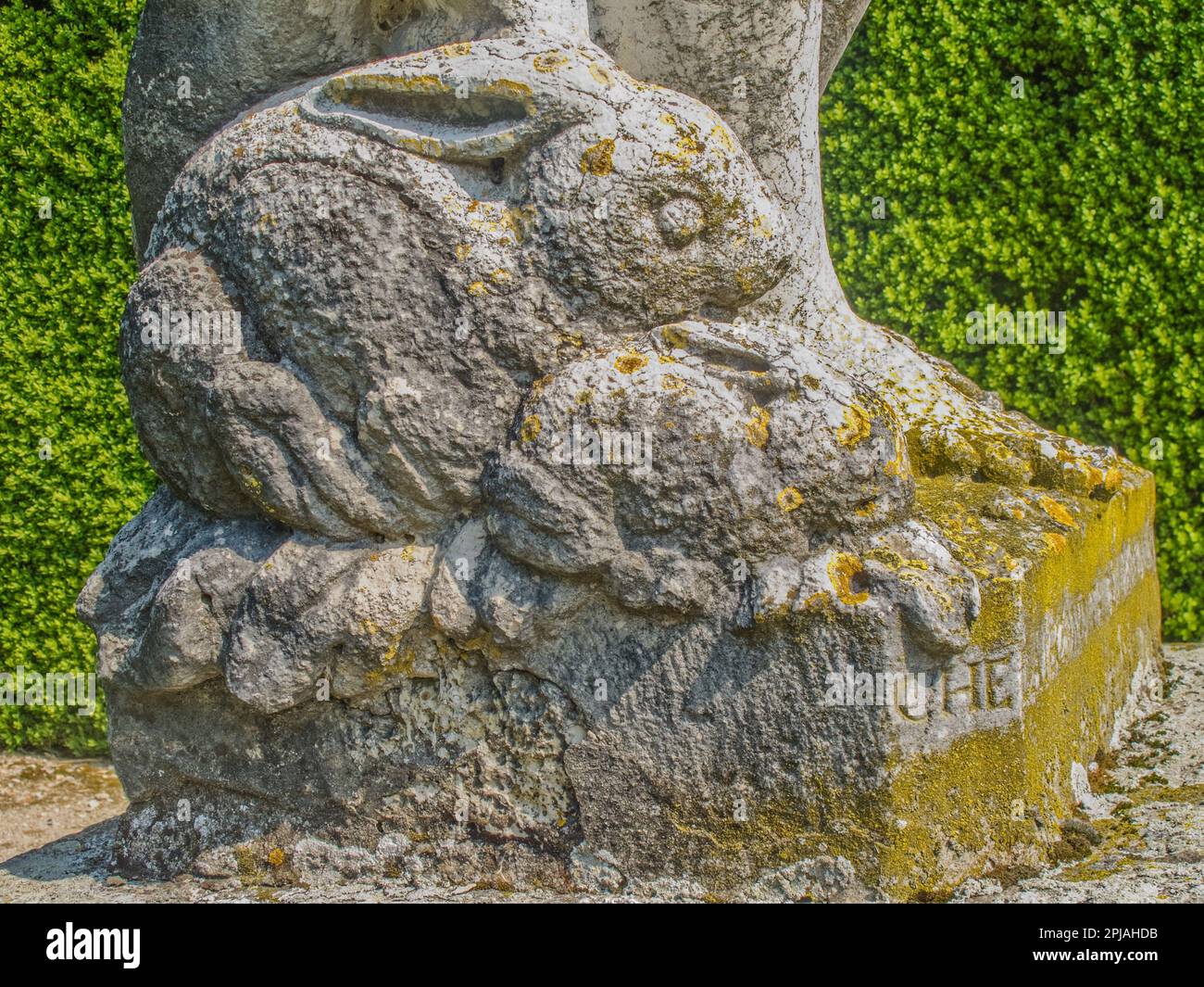 Villa Barbarigo at Valsanzibio, Galzignano Terme,Italy. Stone sculpture ...