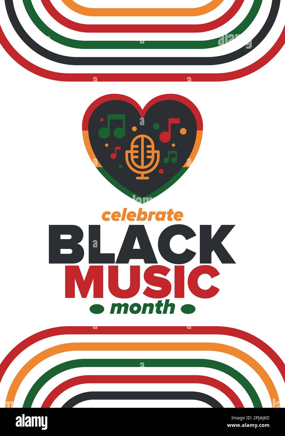 Black Music Month in June. African-American Music Appreciation Month ...