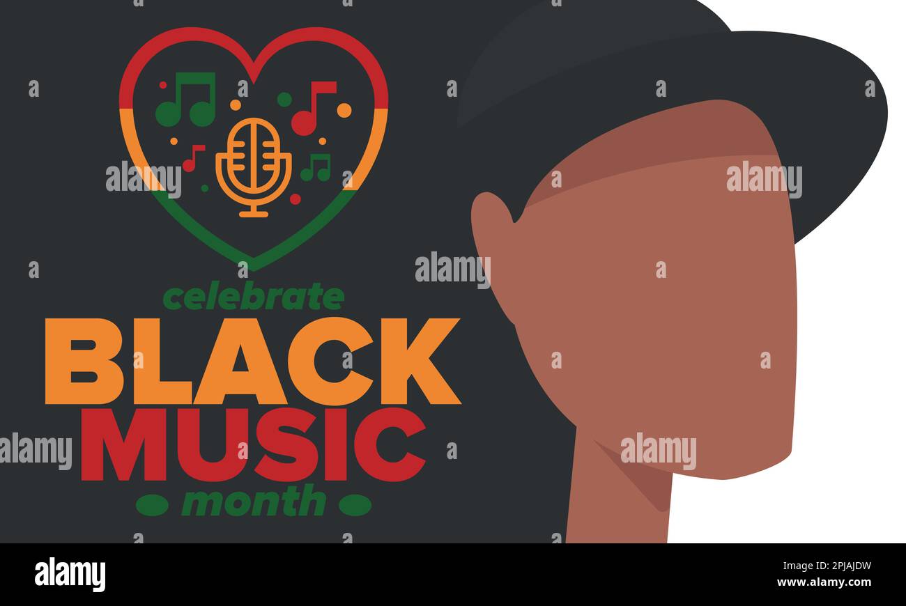 Black Music Month in June. African-American Music Appreciation Month ...